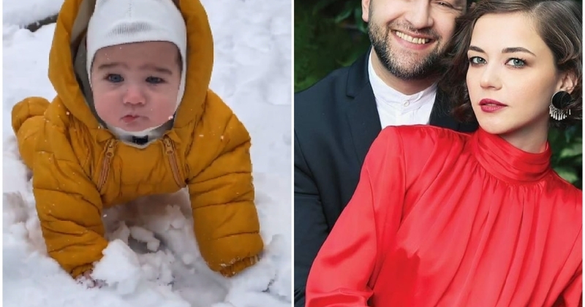 ჯერის პირველი ემოციები თოვლის დანახვისას - ნახეთ ილო ბეროშვილისა და ანი ...