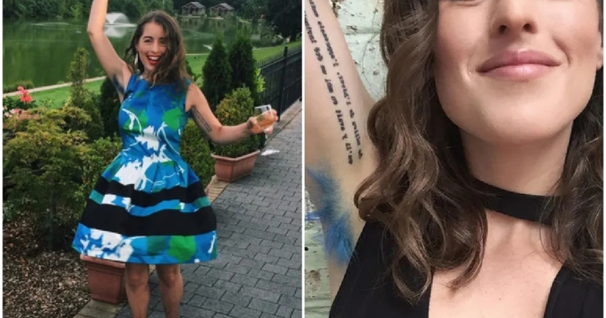 გოგონა, რომელიც ორი წელია არ იპარსავს იღლიებს და მას სხვადასხვაფრად ...